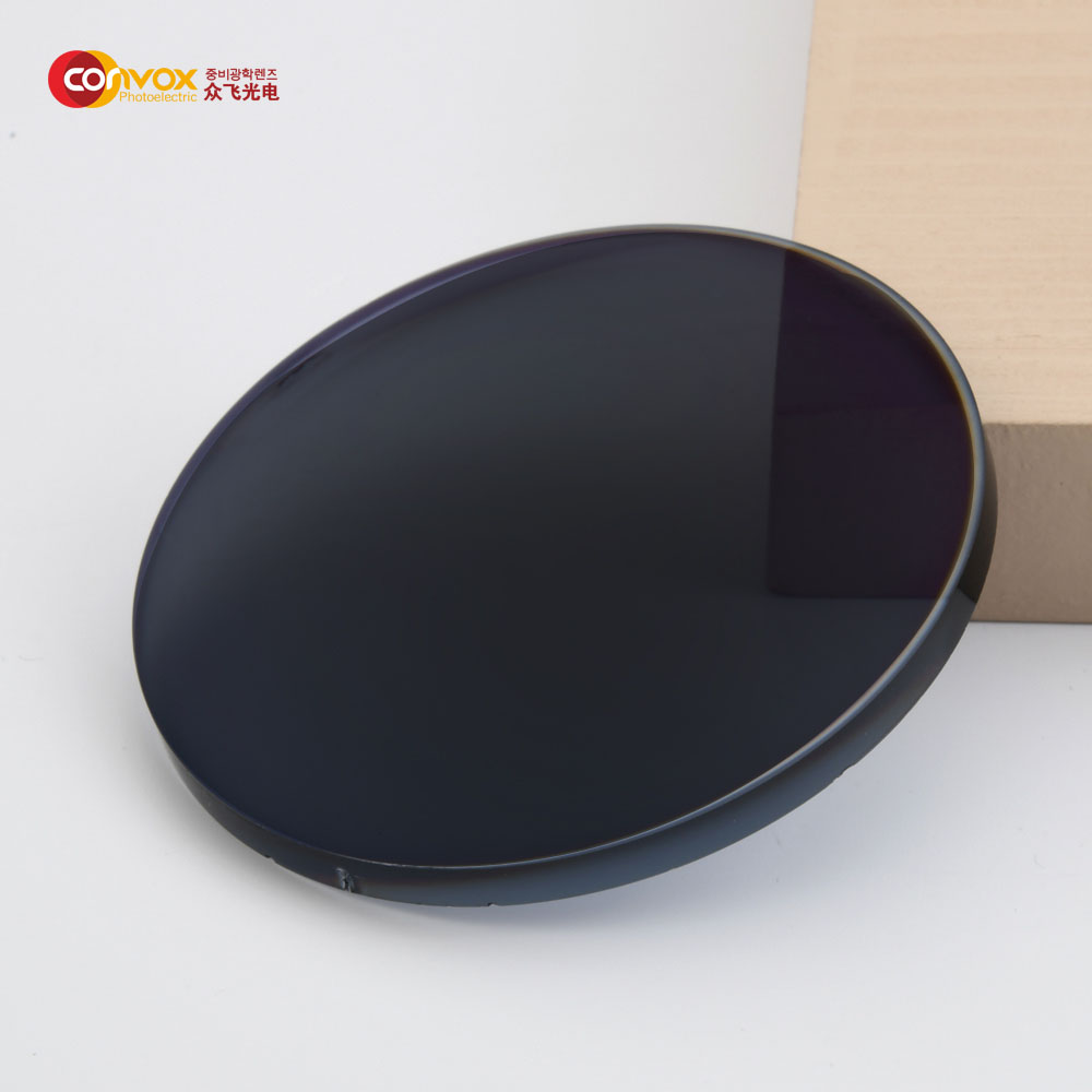 Wholesale High Index Single Vision 1.61 MR-8 Photo Gray Brown Spin ...