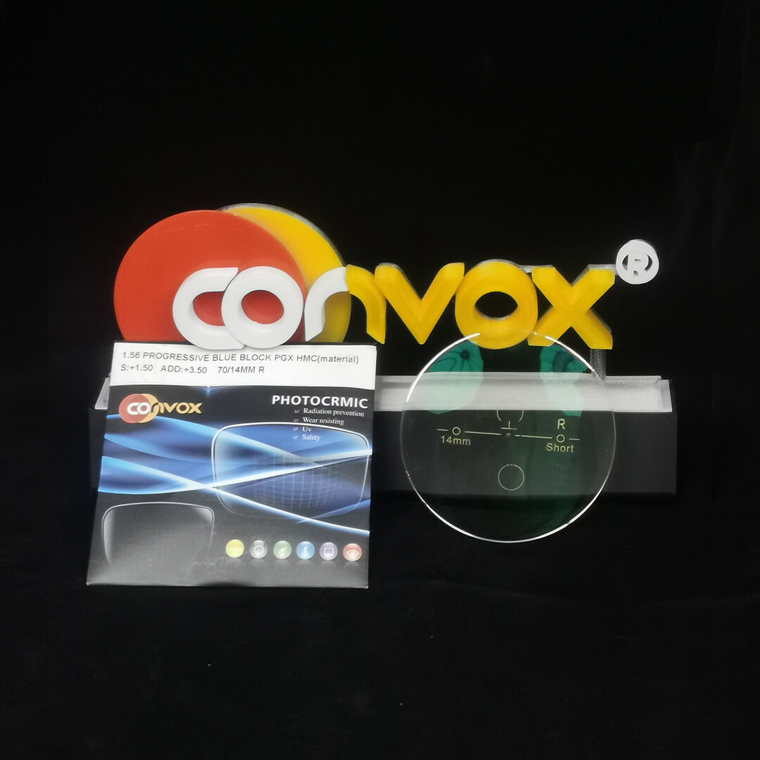 Wholesale 1.56 Progressive Multifocal HMC Optical Lens Manufacturer and Supplier | Convox
