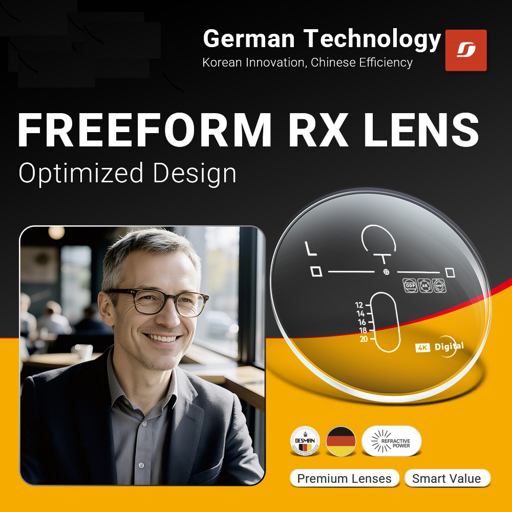 Wholesale Digital progressive Lens–Freefrom progressive excellent ...